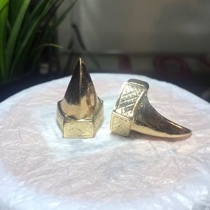 Jewelry | Pair Of Gold Talon Rings | Poshmark